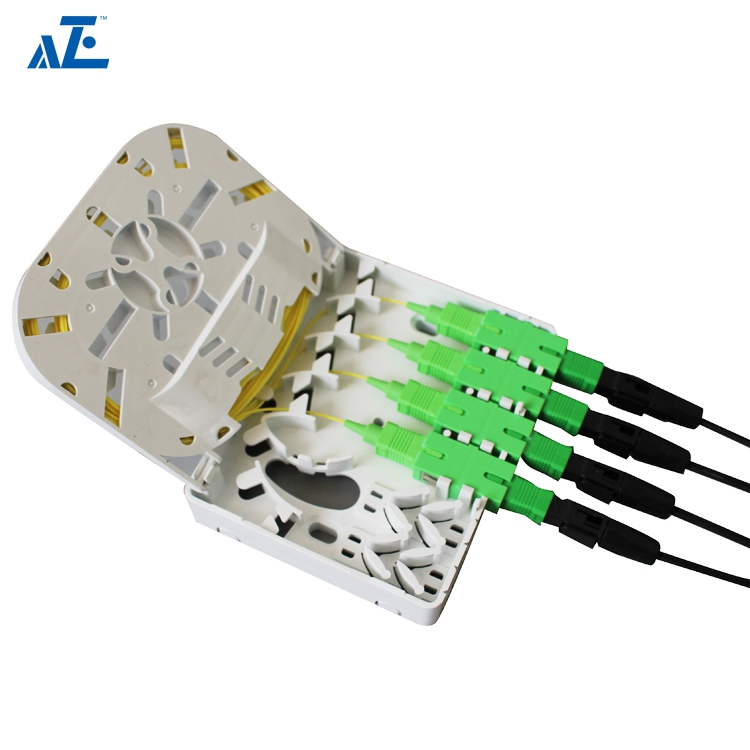 4 Port Indoor Wall Mount Fiber Terminal Box | AZE